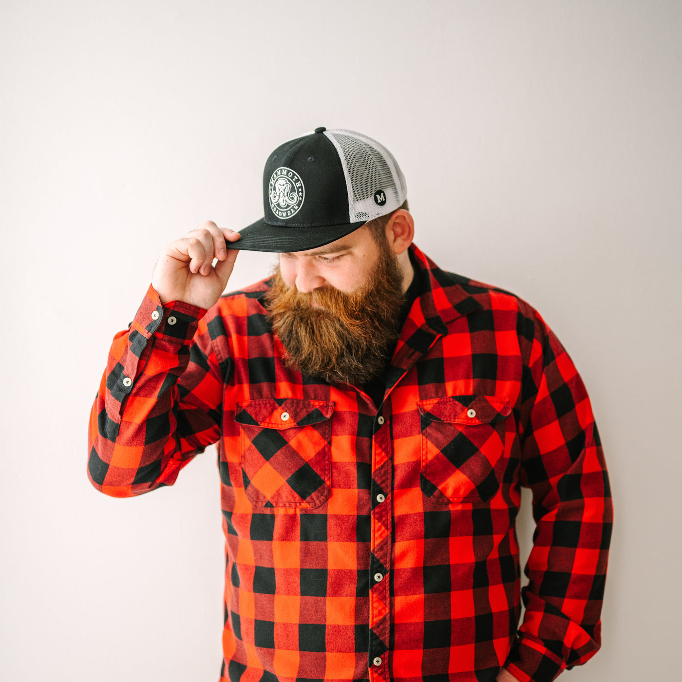 Classic Panda Trucker Hat for Big Heads – Stylish Fit