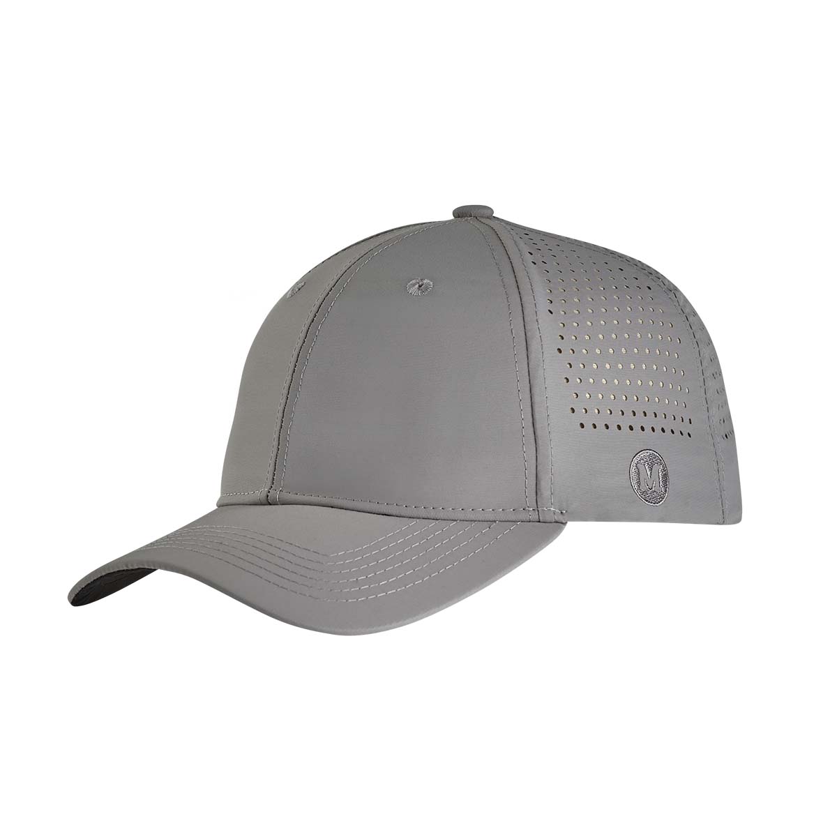 Grey Performance Snapback for Big Heads – Adjustable Fit