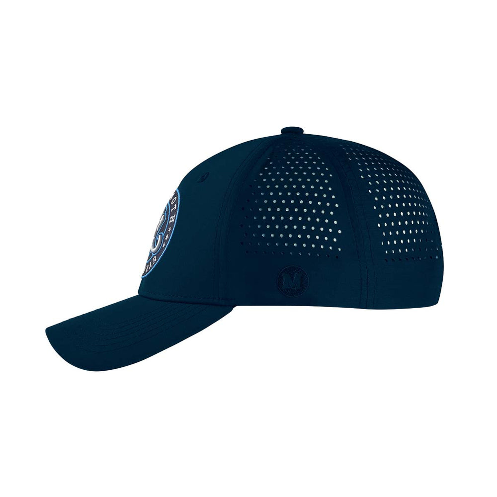 Navy Performance Snapback for Big Heads – Adjustable Fit
