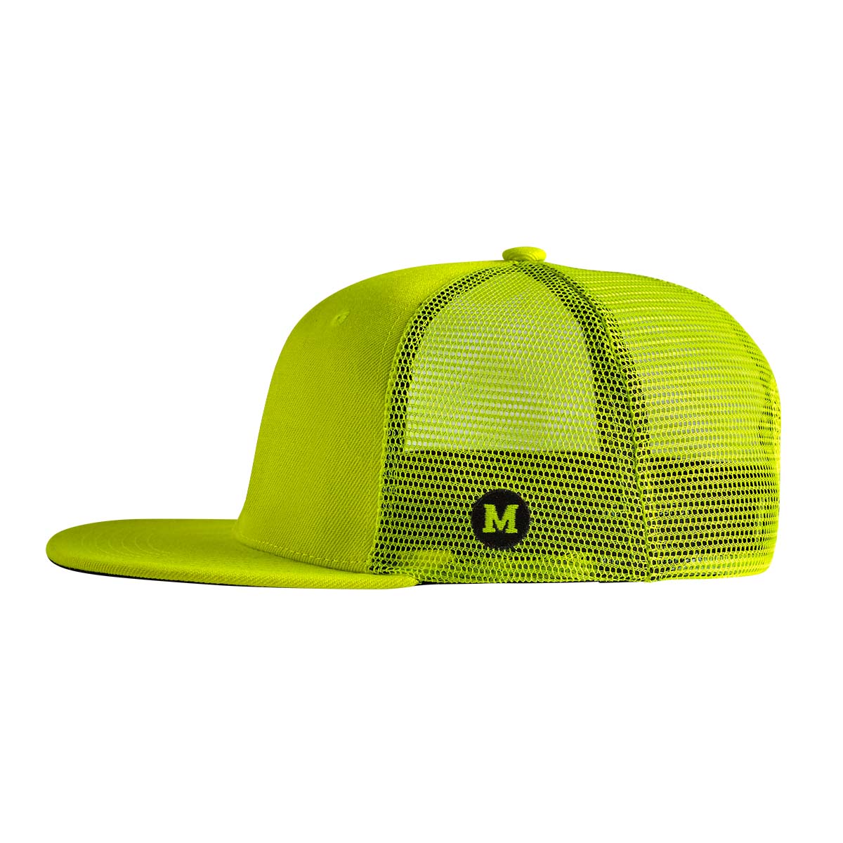 Blank Trucker - High Visibility Work Hat - Green