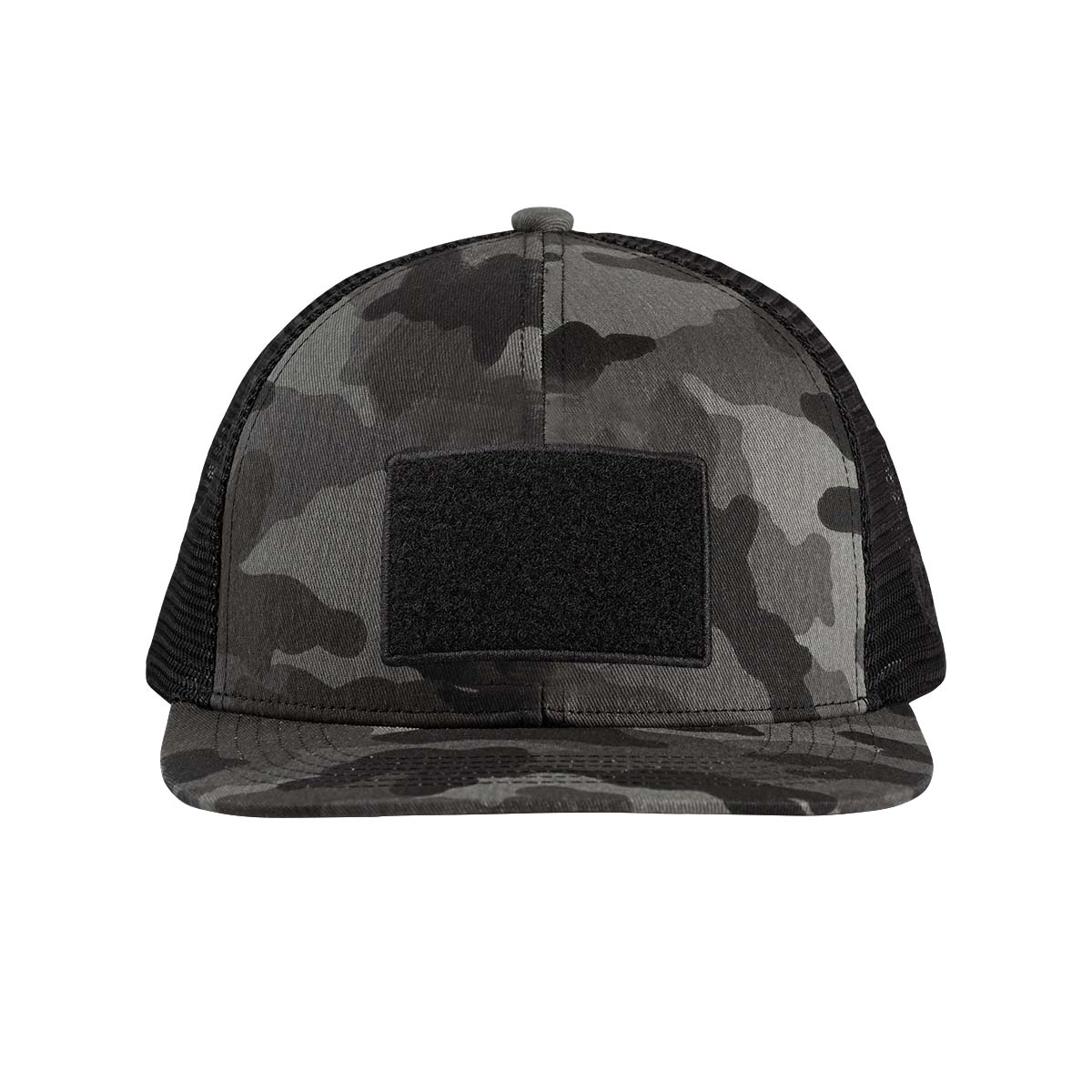 Tactical Patch Trucker Night Camo: Velcro® Snapback