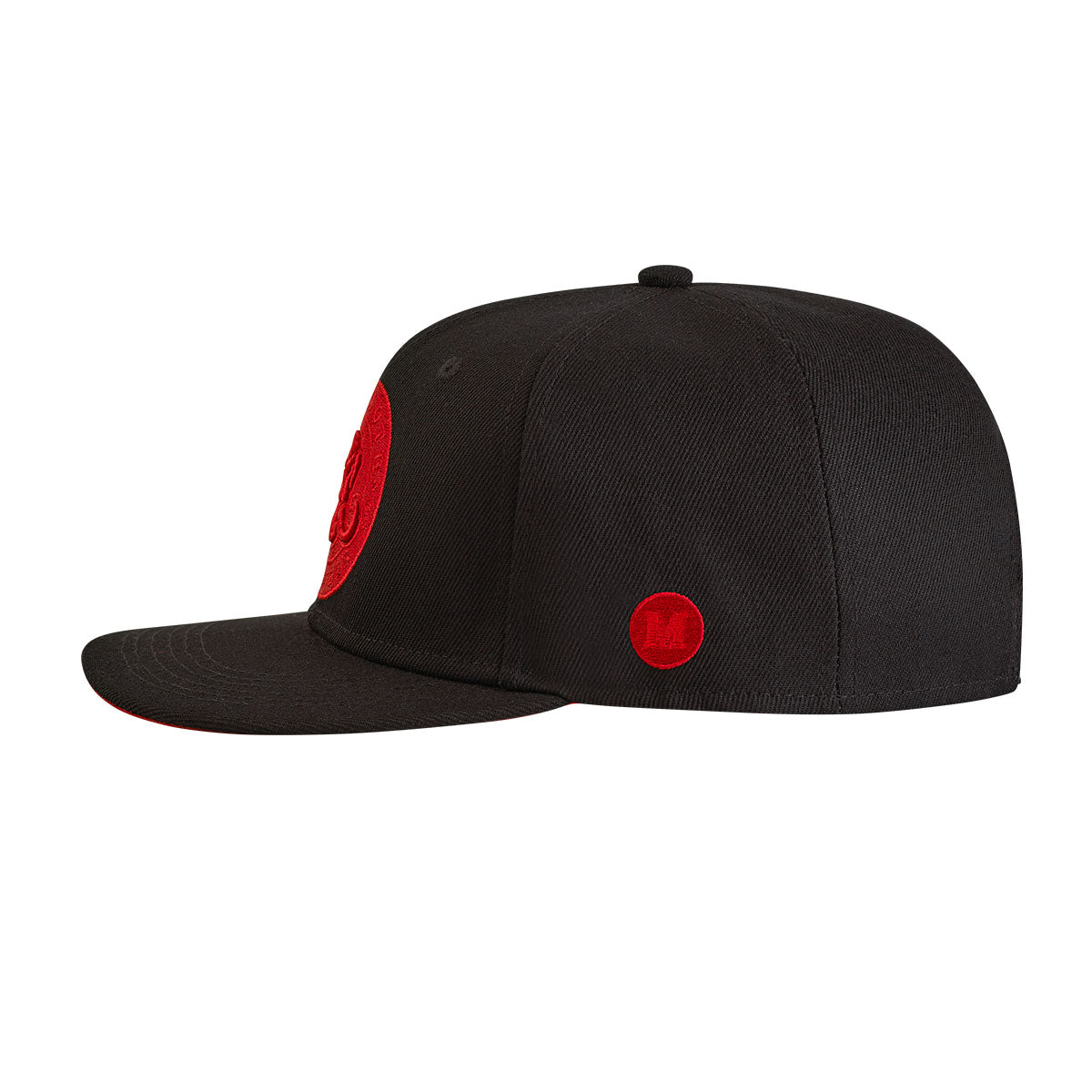 Black and Red Snapback - A Perfect Blend of Style